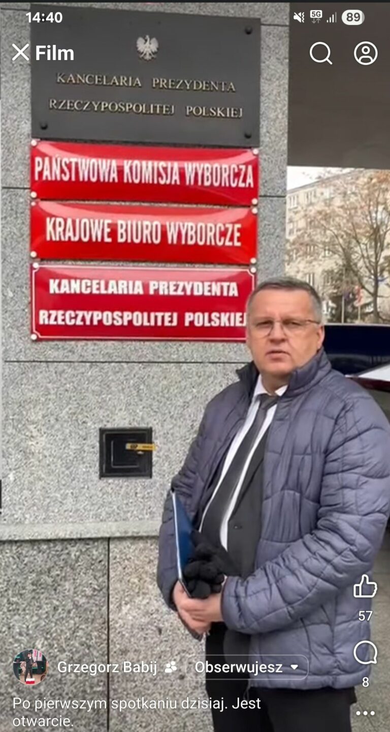 Grzegorz Babij z NSZZ „S” PG Silesia na Komisji do Spraw Energii ...